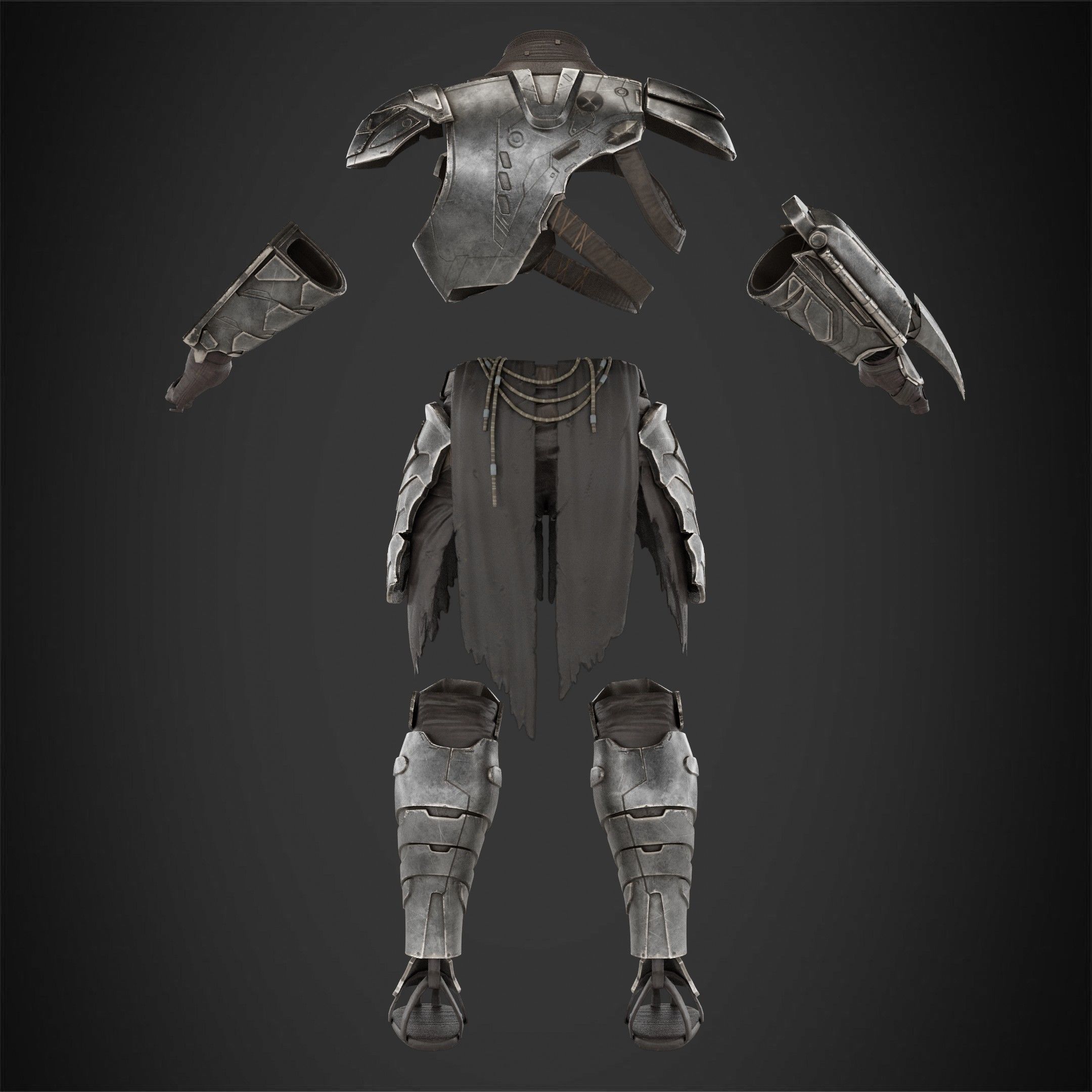 Predator Armor for Cosplay 3D model 3D printable | CGTrader