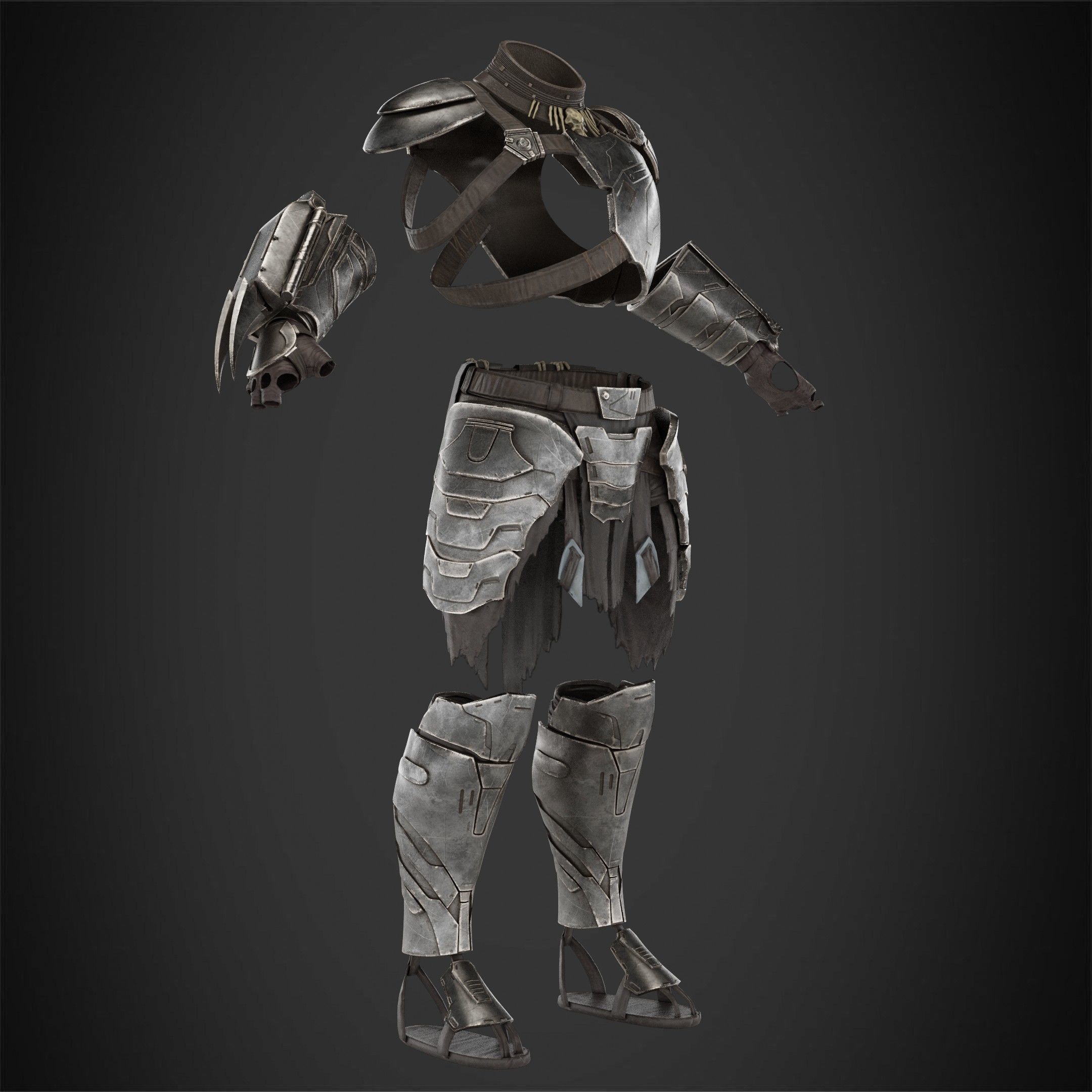 Predator Armor for Cosplay 3D model 3D printable | CGTrader