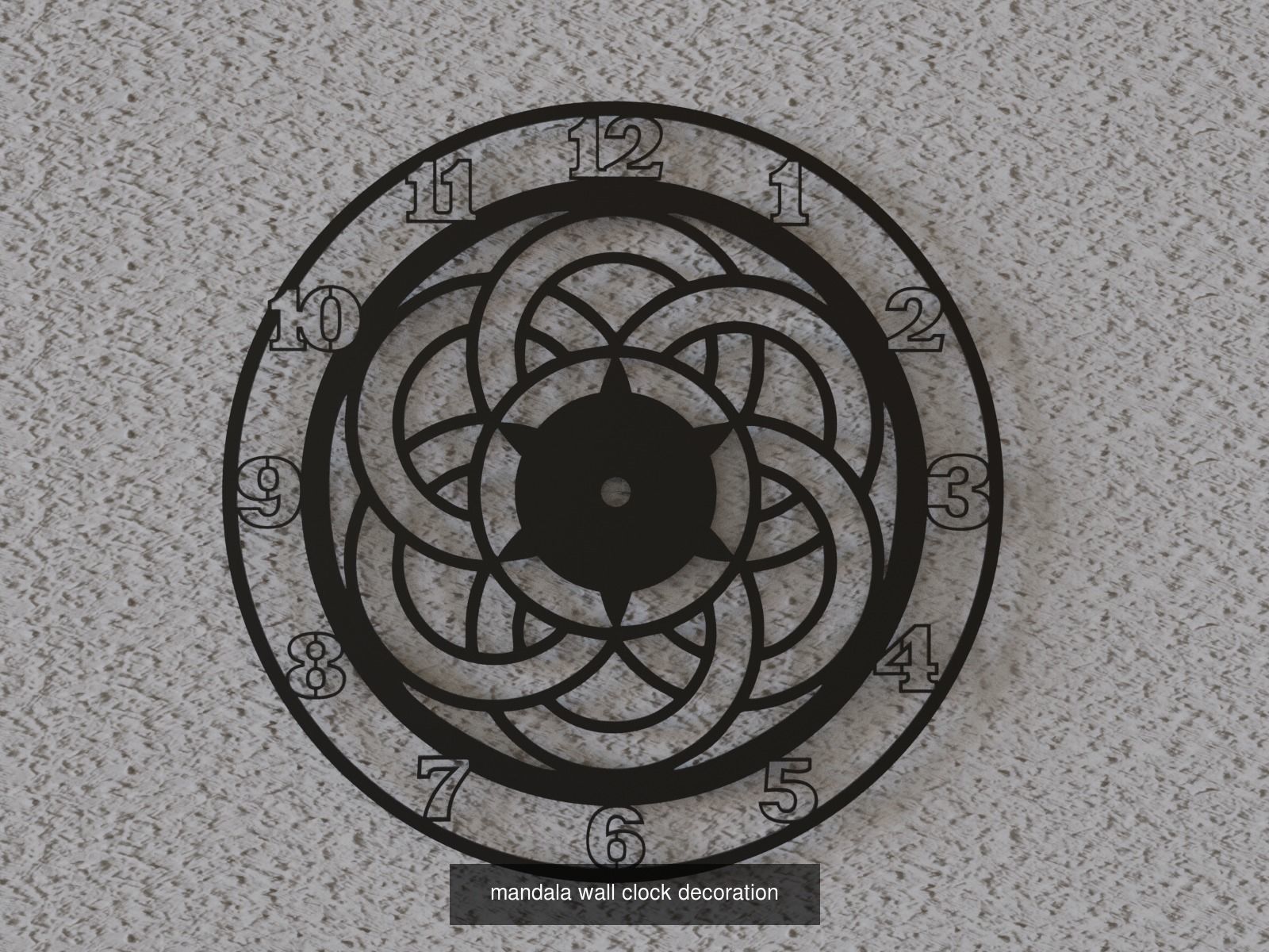 Wall Clock 3D Print Collection 3D printable | CGTrader