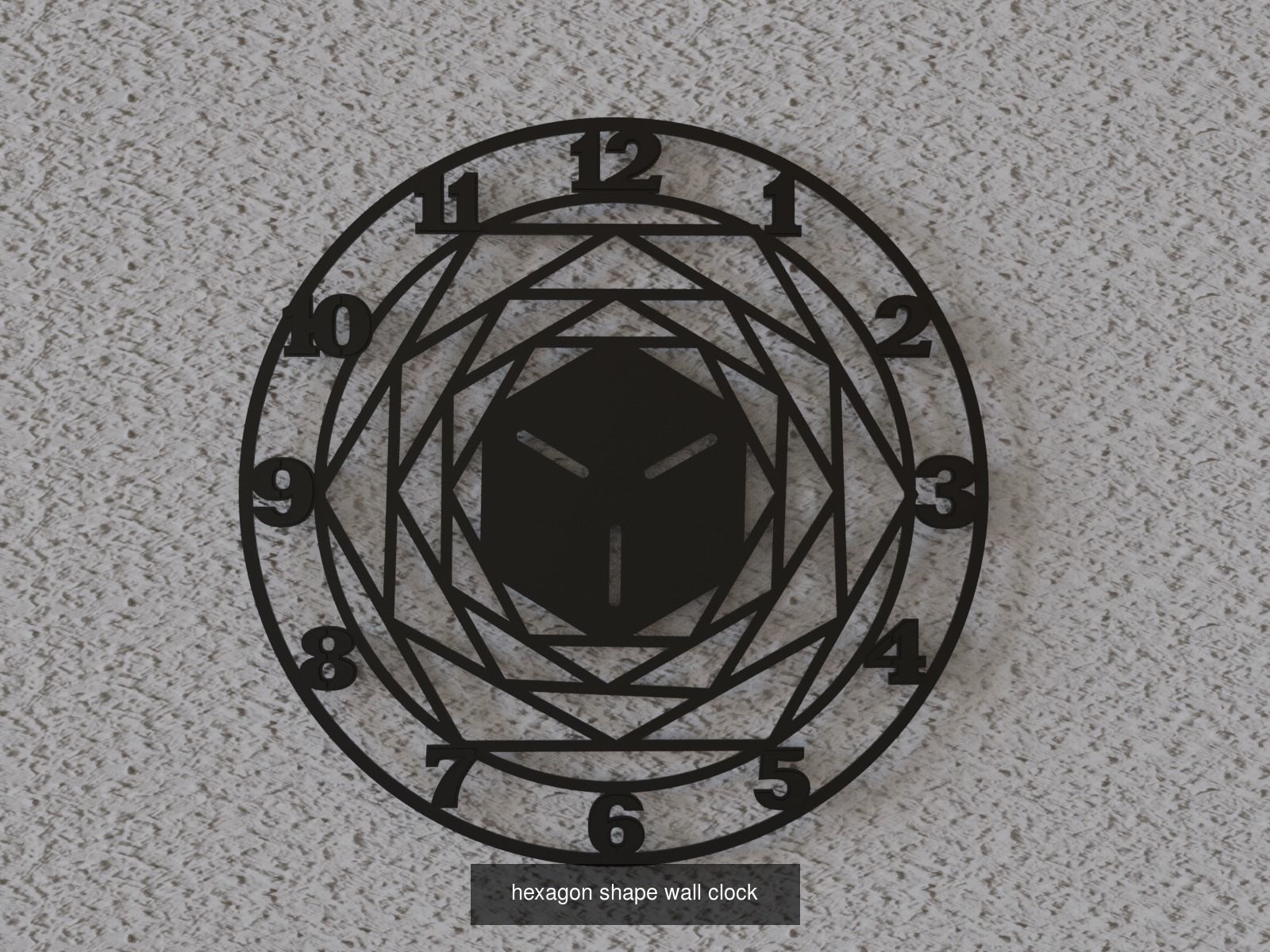 Wall Clock 3D Print Collection 3D printable | CGTrader