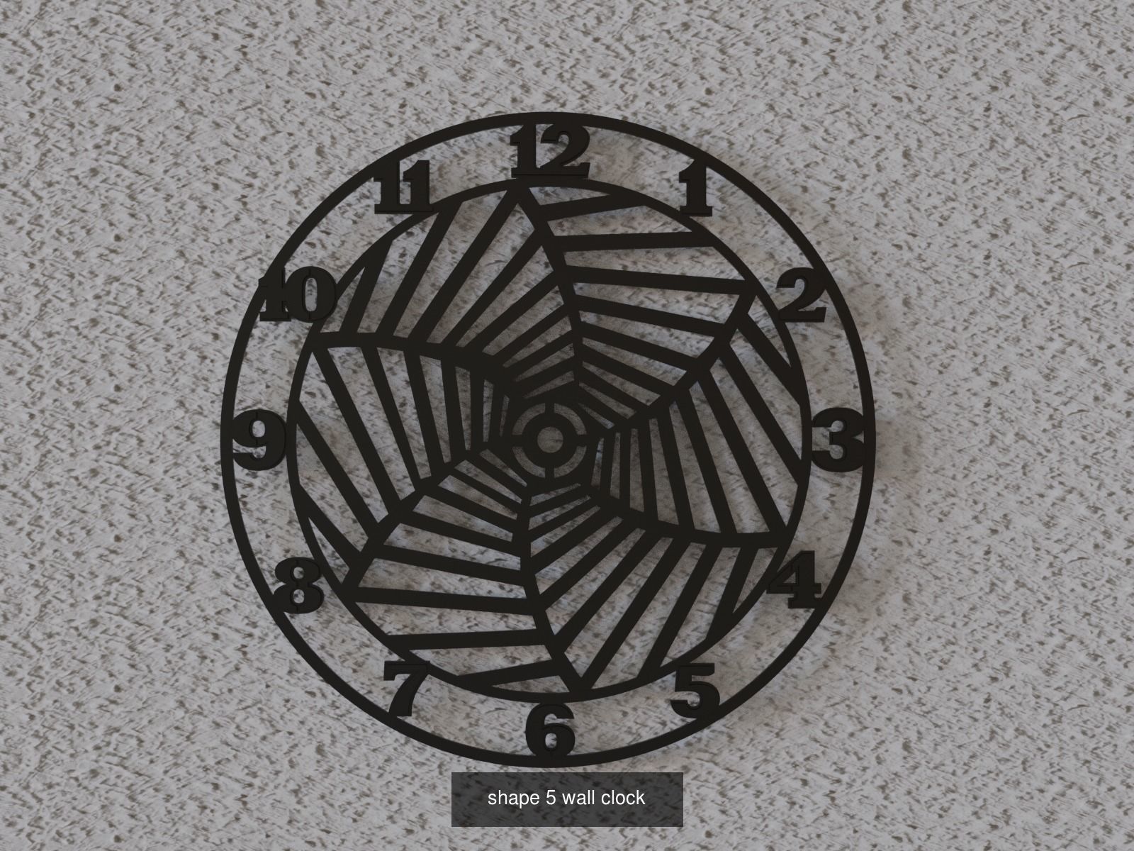 Wall Clock 3D Print Collection 3D printable | CGTrader