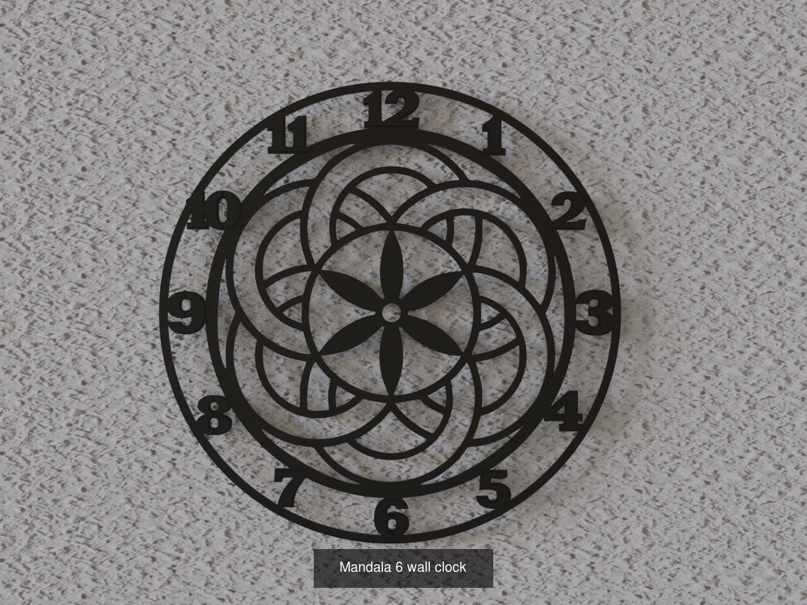 Wall Clock 3D Print Collection 3D printable | CGTrader