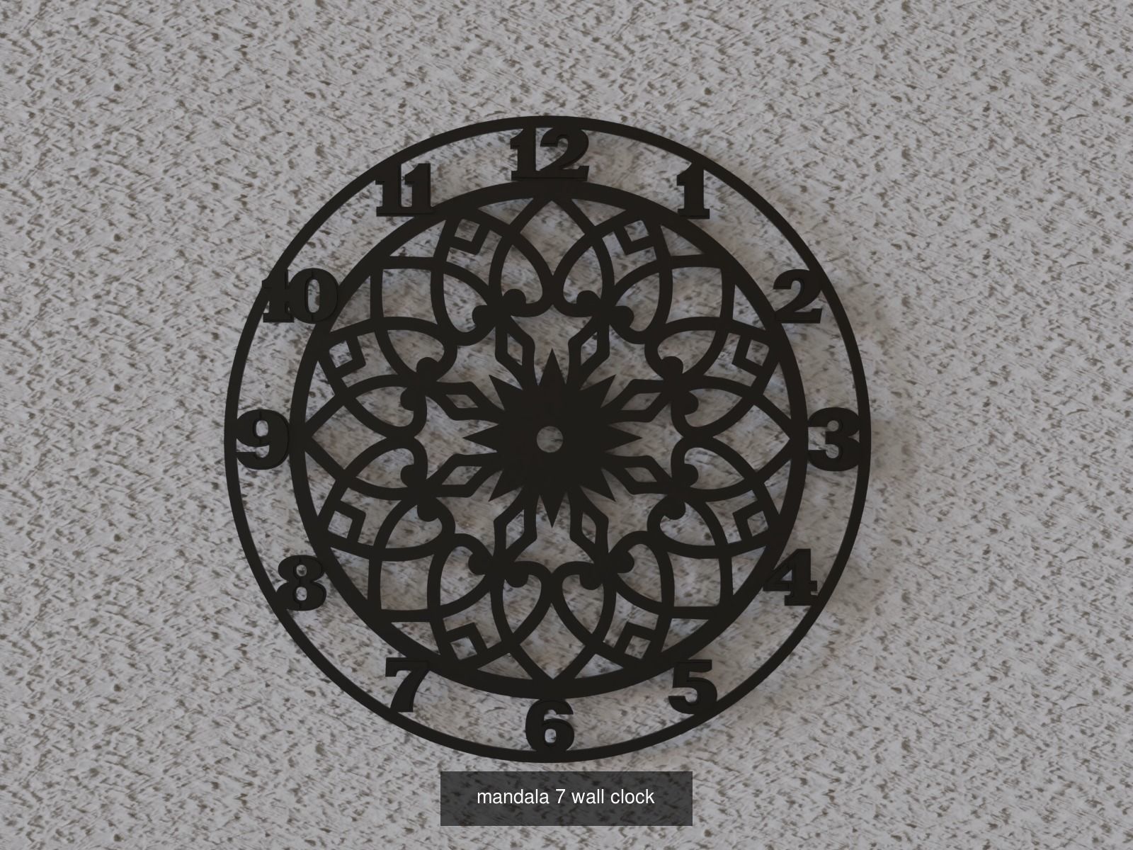 Wall Clock 3D Print Collection 3D printable | CGTrader