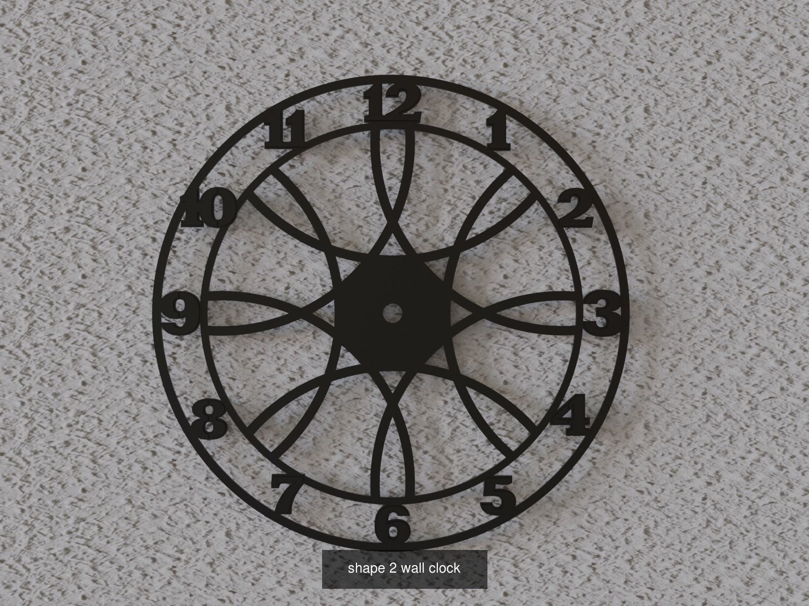 Wall Clock 3D Print Collection 3D printable | CGTrader