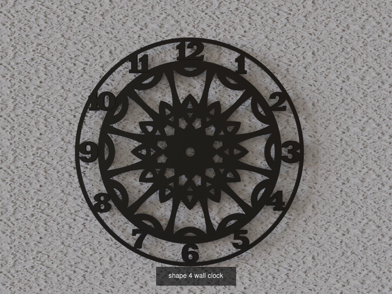 Wall Clock 3D Print Collection 3D printable | CGTrader