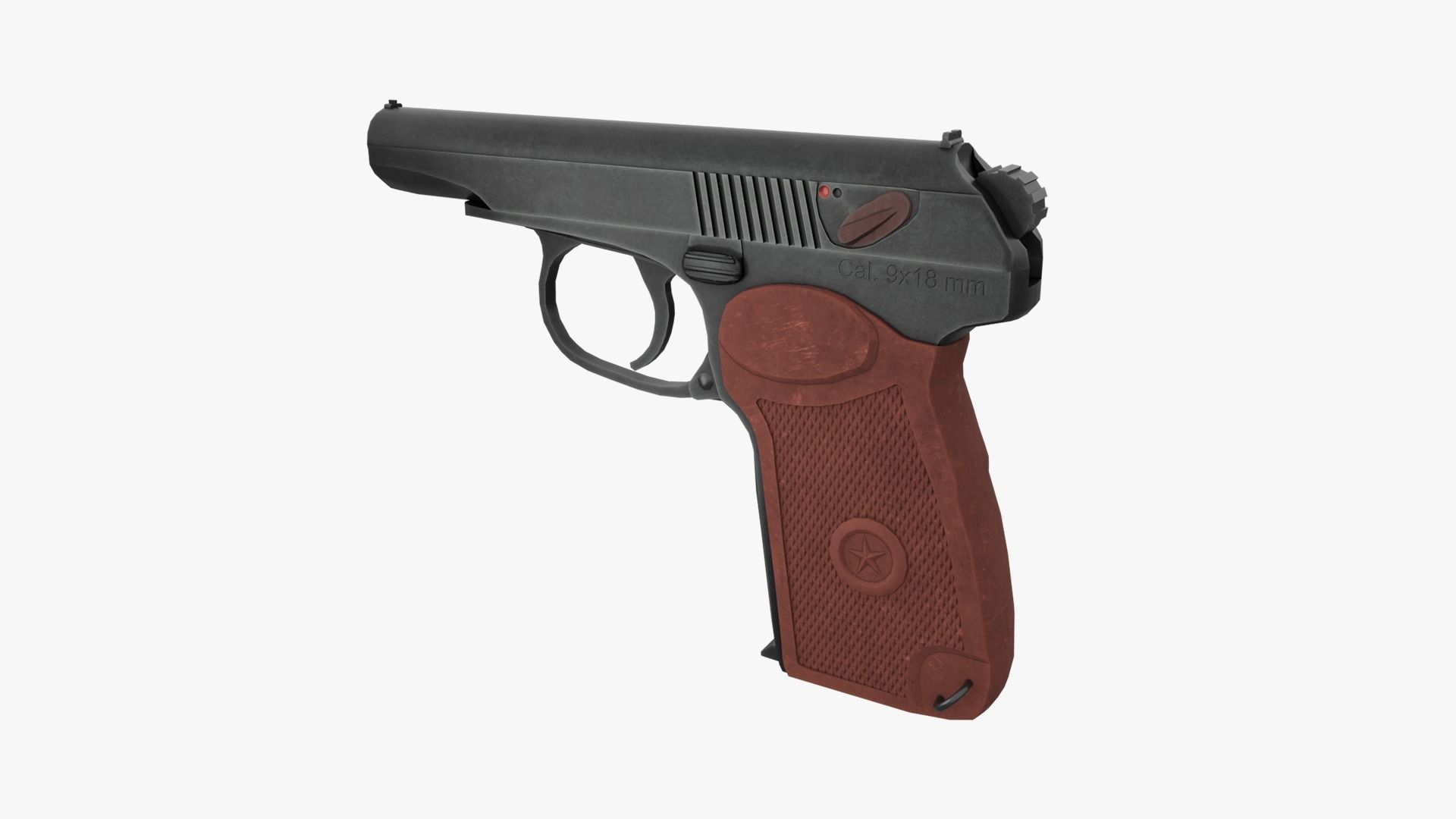 Pistol PM free VR / AR / low-poly 3D model | CGTrader