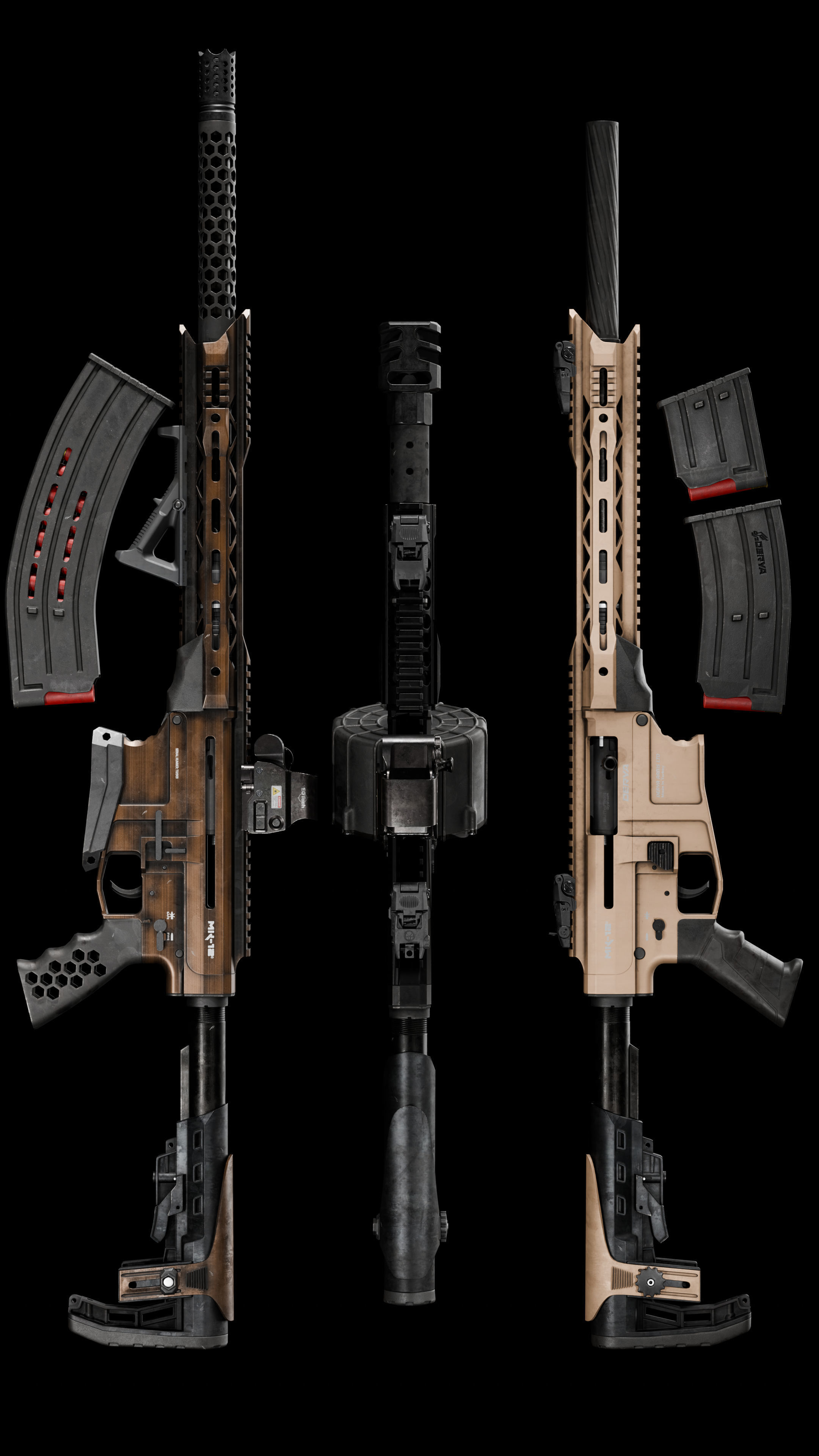 3D model Derya MK-12 VR / AR / low-poly | CGTrader