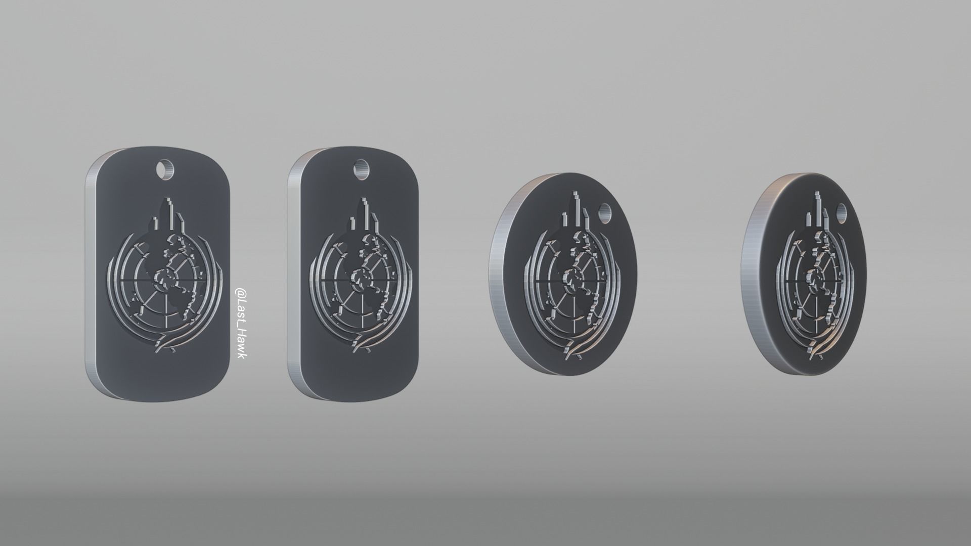 Helldivers keychain 3D model 3D printable | CGTrader