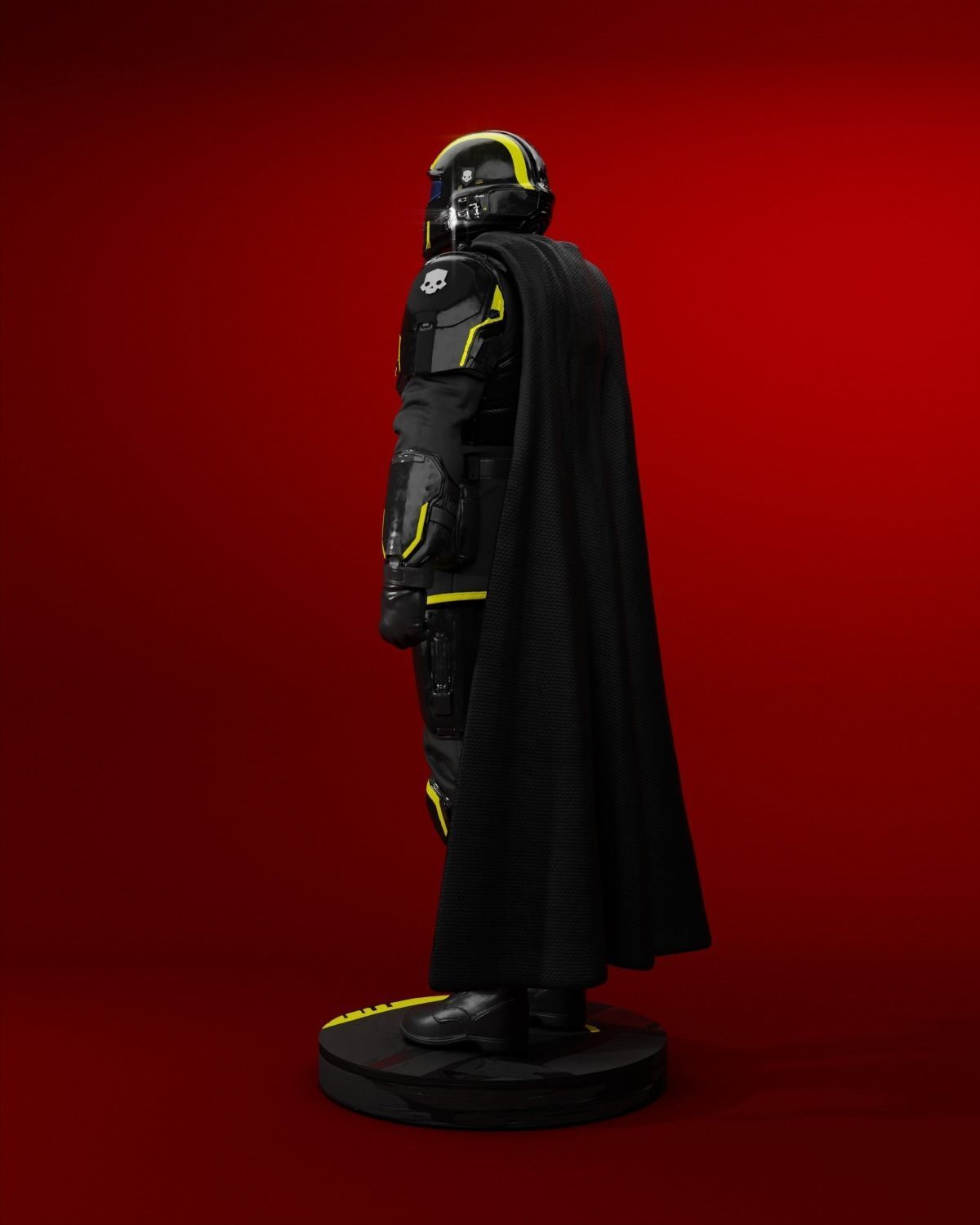 HELLDIVER SOLDIER HELLDIVERS 2 3D PRINTABLE FIGURINE 3D model 3D ...