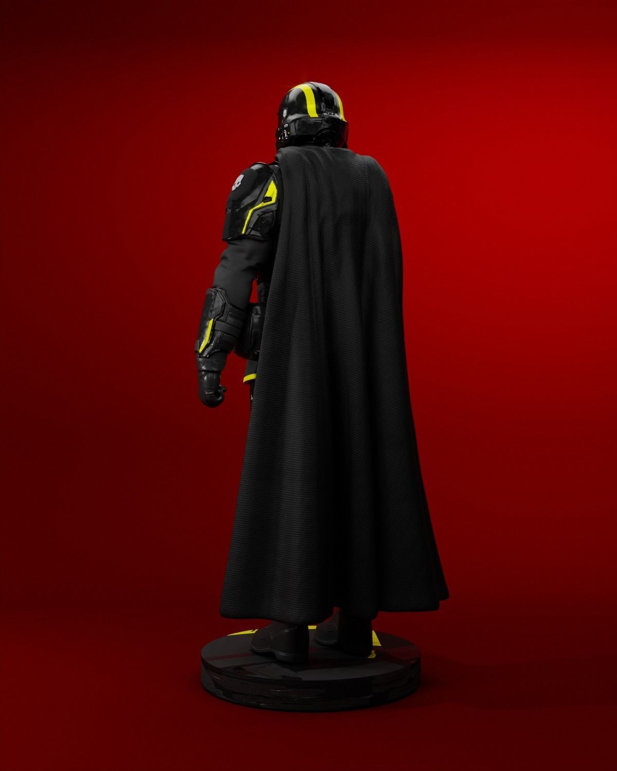 HELLDIVER SOLDIER HELLDIVERS 2 3D PRINTABLE FIGURINE 3D model 3D ...