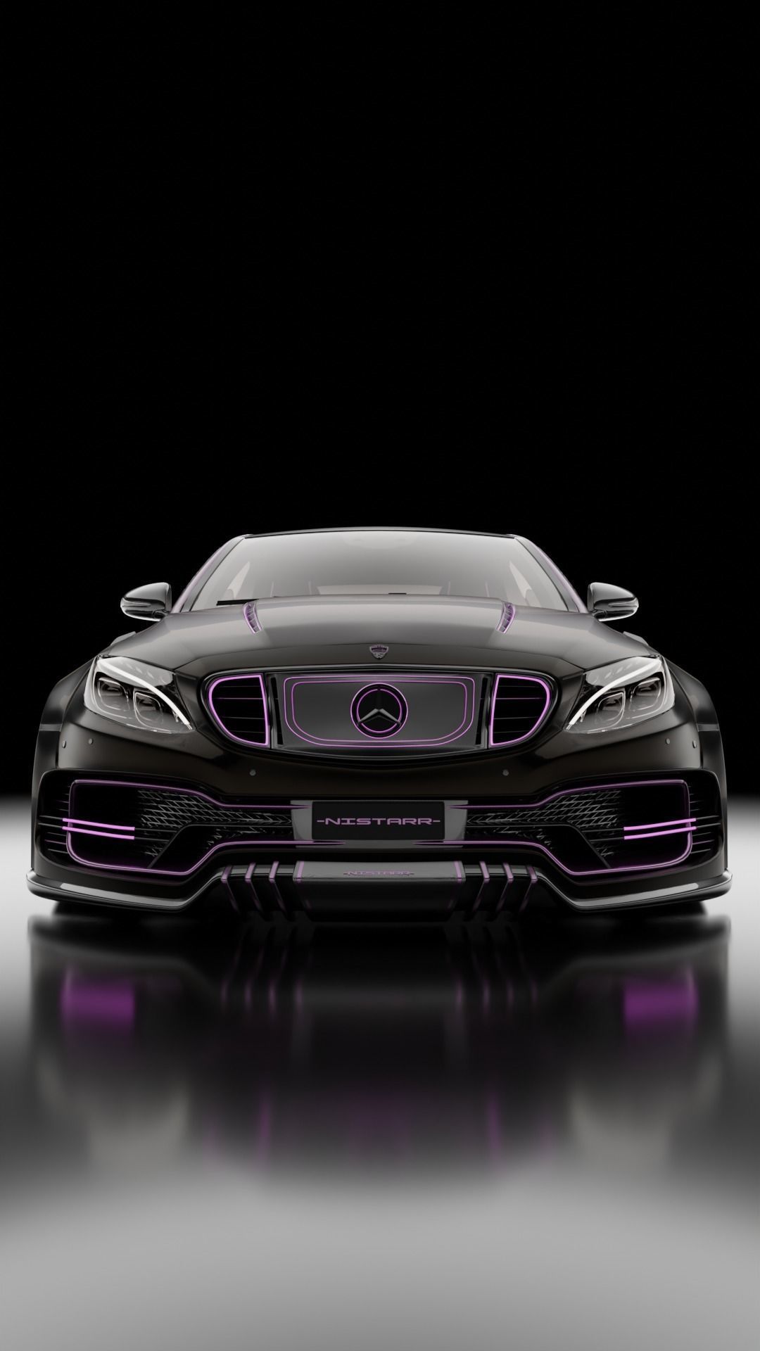 Mercede-Benz C63 Amg custom bodykit by NISTARR 3D model | CGTrader