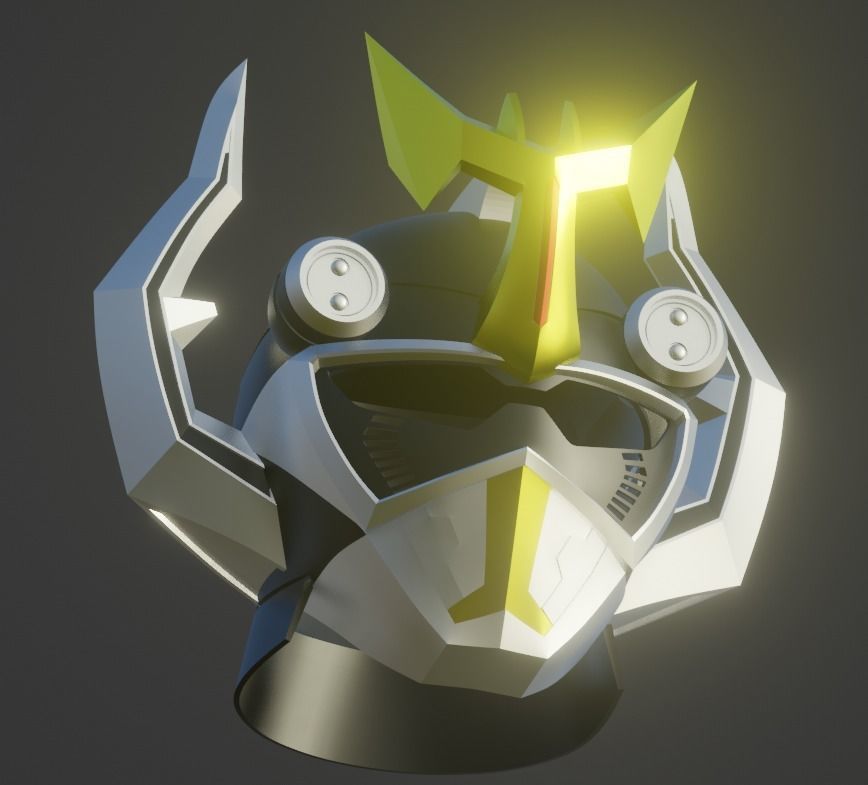 Tokumei Sentai Go-Buster Beet J Stag cosplay helmet 3DSTL file 3D model ...