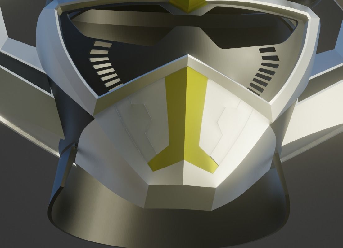 Tokumei Sentai Go-Buster Beet J Stag cosplay helmet 3DSTL file 3D model ...
