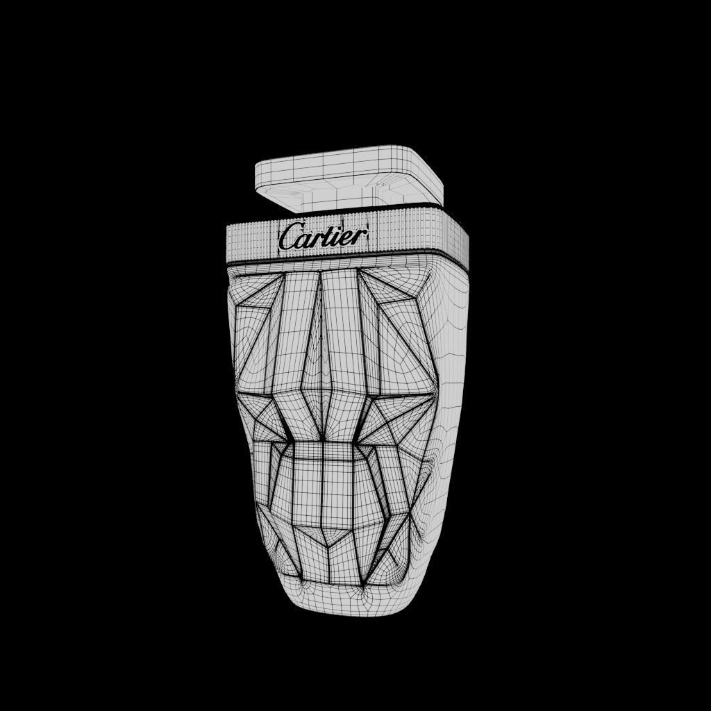 Cartier Perfume 3D model | CGTrader