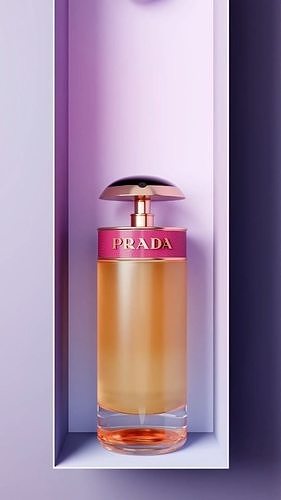 Prada candy perfume 3D model | CGTrader