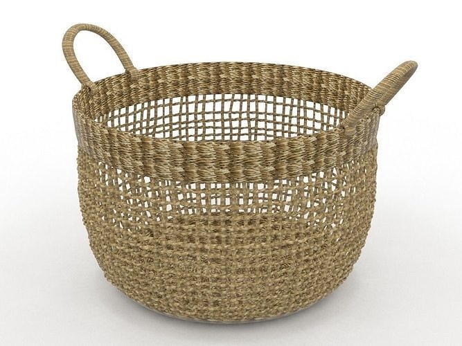 Basket 3D model | CGTrader