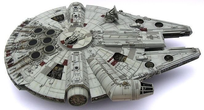 Millenium falcon free 3D model | CGTrader
