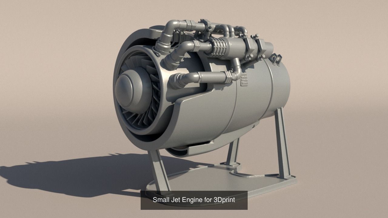 Collection JetEngine 3D printable | CGTrader