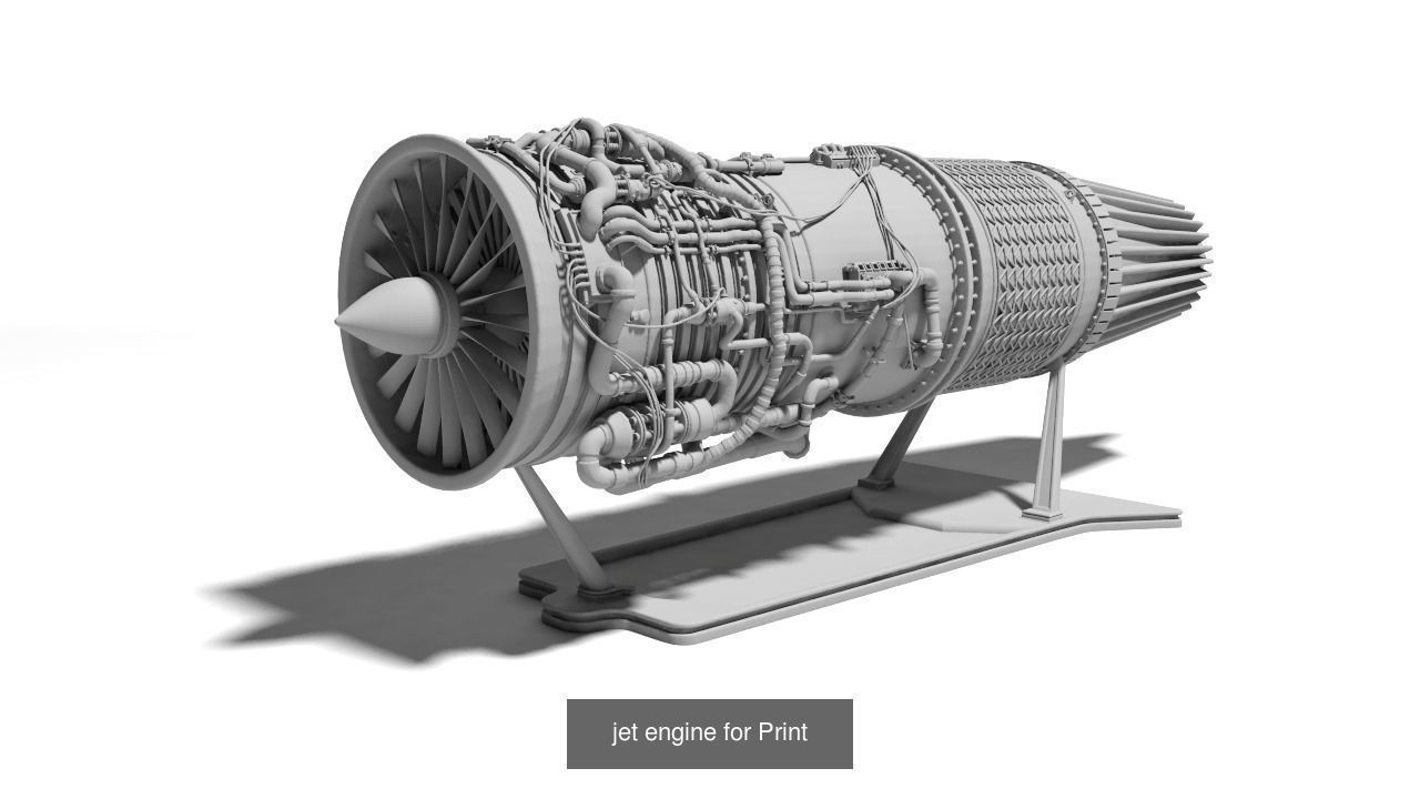 Collection JetEngine 3D printable | CGTrader