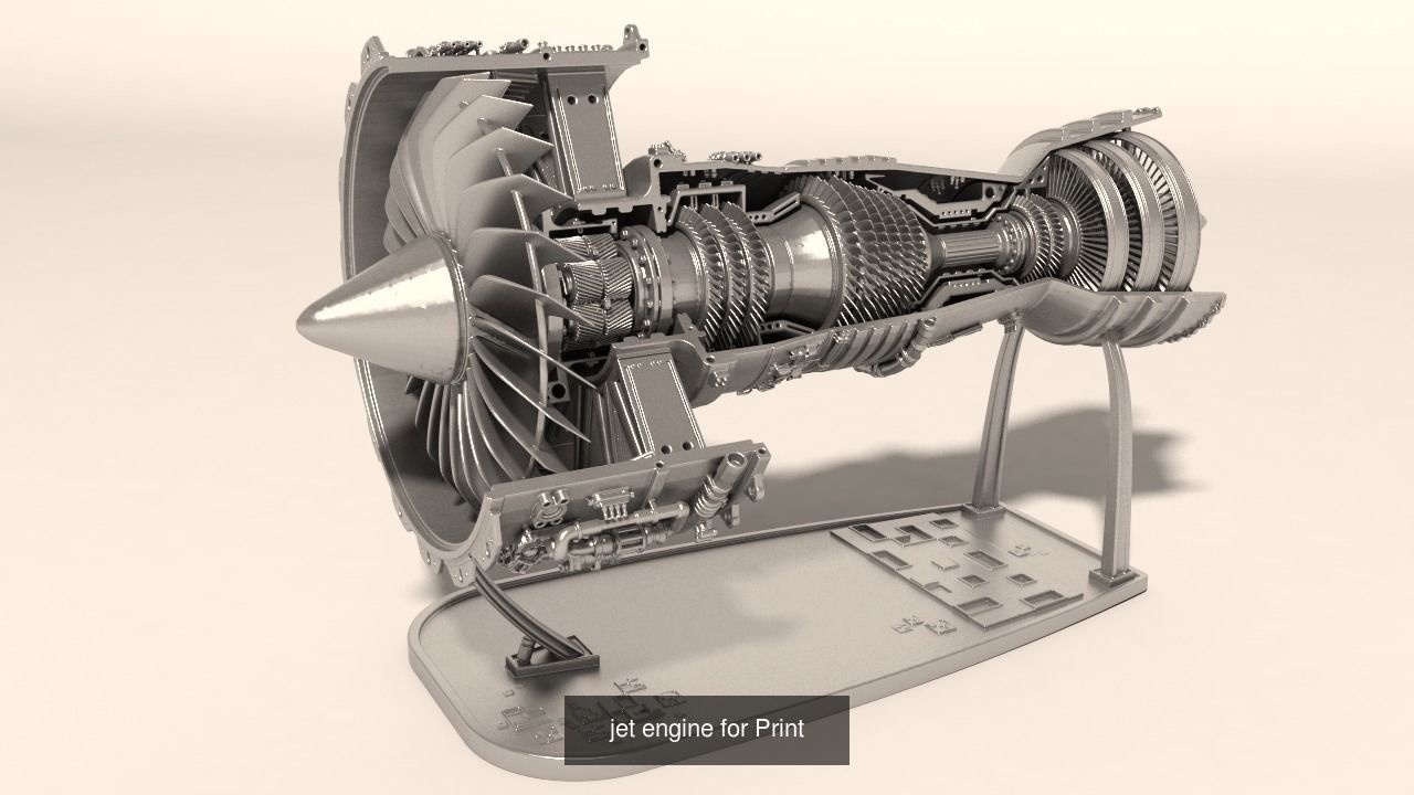 Collection JetEngine 3D printable | CGTrader