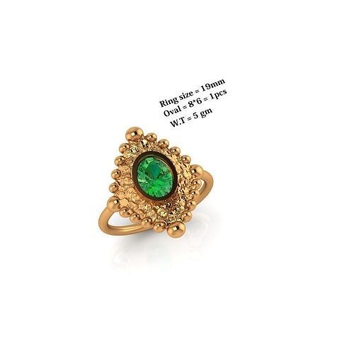 Soviet Rose Ring 3D model 3D printable | CGTrader
