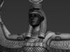 Sculpture of Egyptian Goddess Isis 3D model | CGTrader