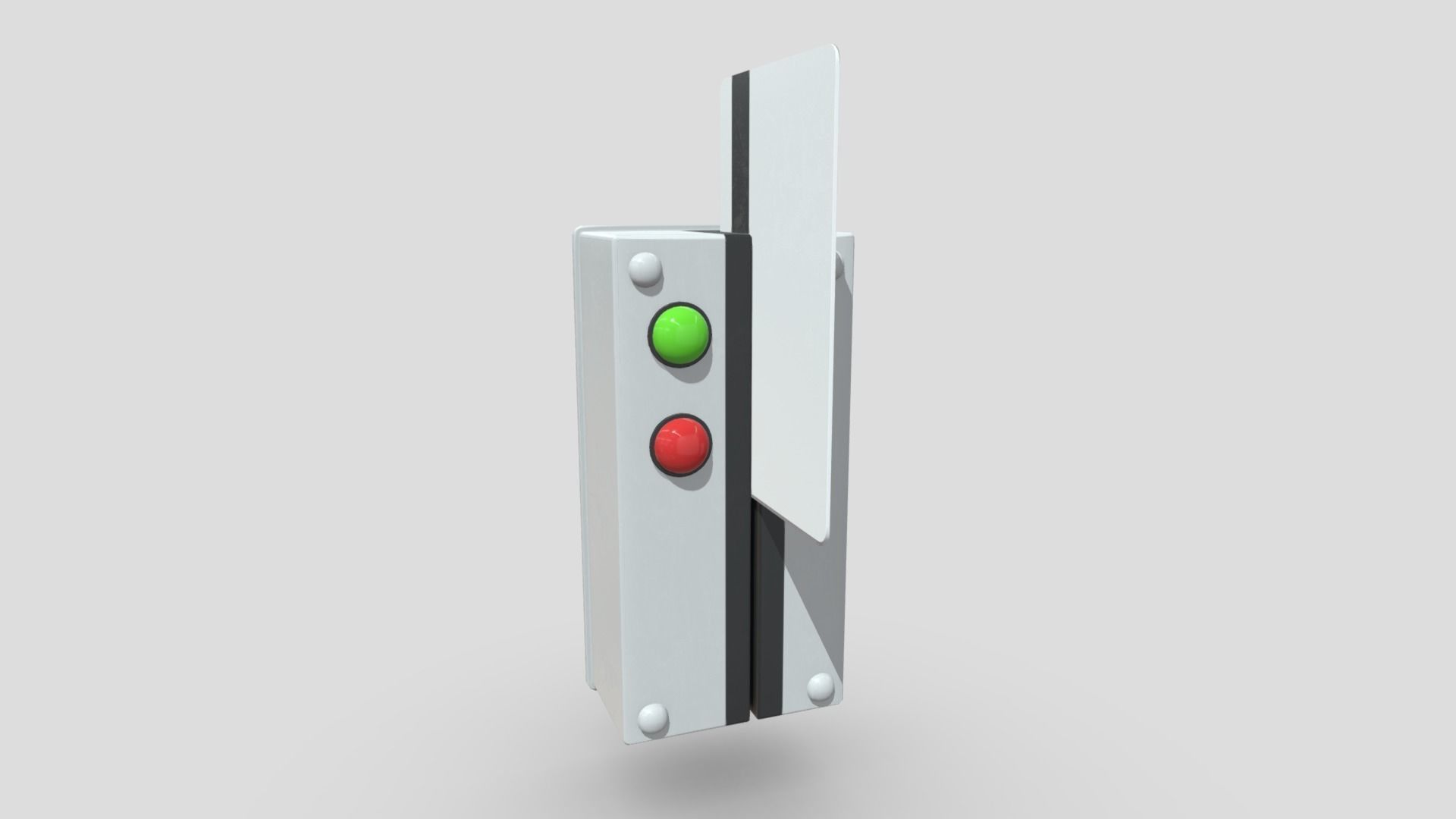 3D model Card Reader Door Lock VR / AR / low-poly | CGTrader