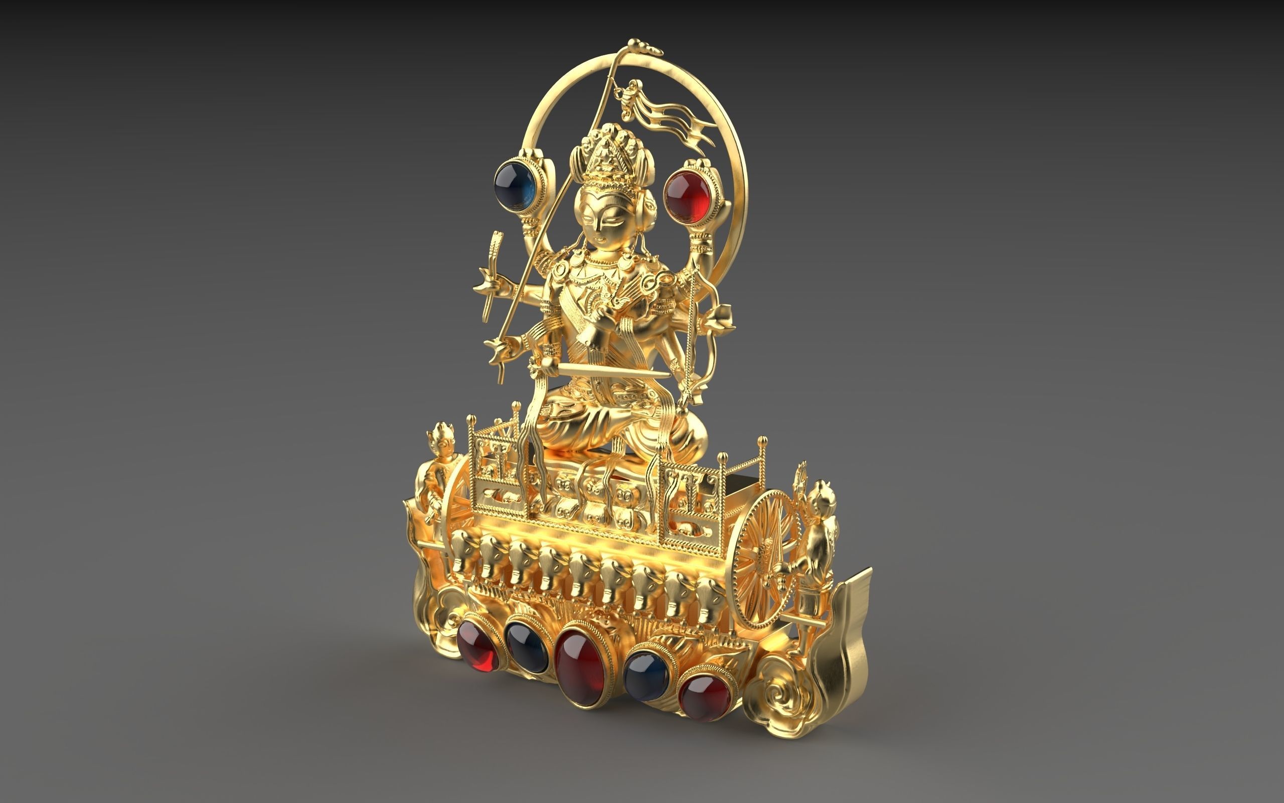 Mori Zhi Tian Tiao Xin 3D model 3D printable | CGTrader