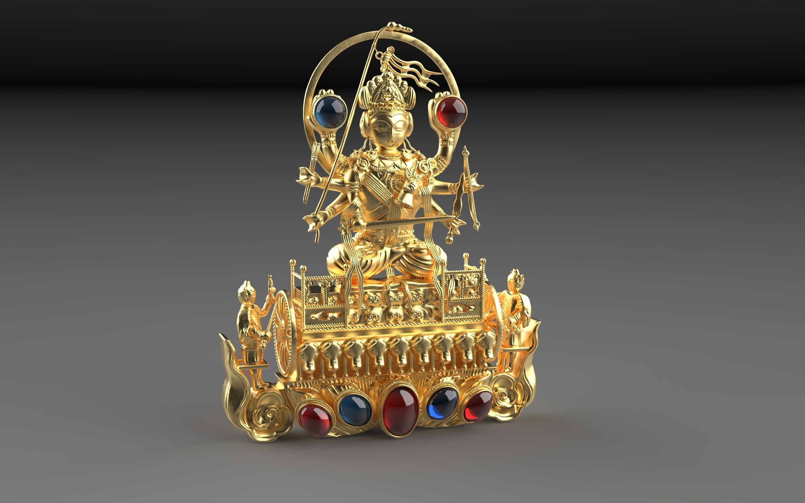 Mori Zhi Tian Tiao Xin 3D model 3D printable | CGTrader