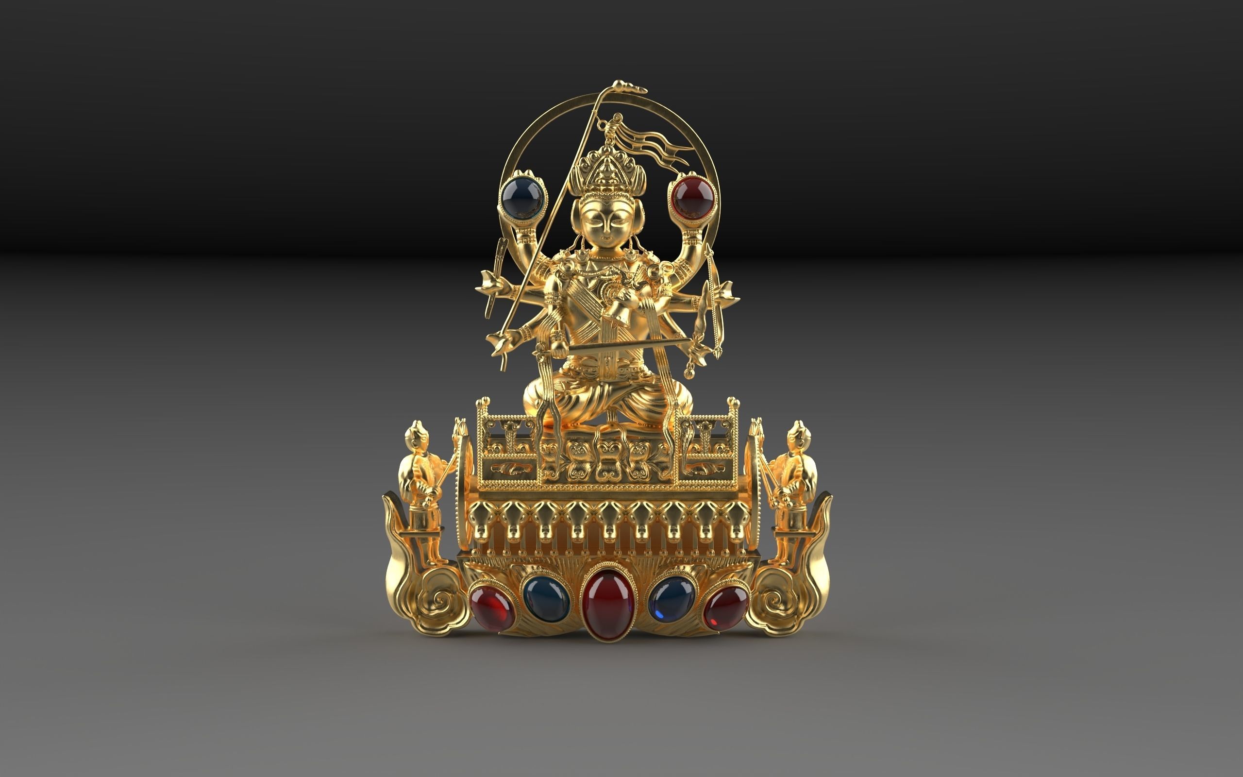 Mori Zhi Tian Tiao Xin 3D model 3D printable | CGTrader