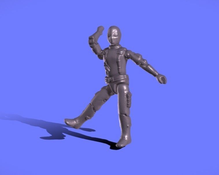 1982 GIJOE - SNAKE EYES - 3D SCAN - 3D model 3D printable | CGTrader