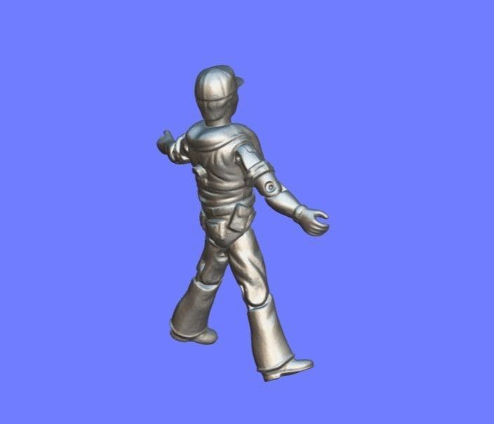 1984 GI JOE CUTTER - HOVERCRAFT DRIVER - 3D SCAN - 3D model 3D ...