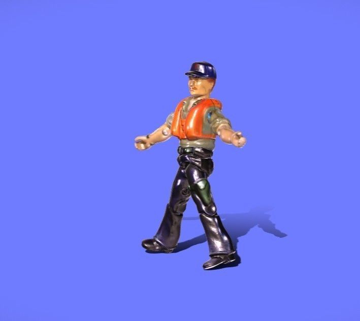 1984 GI JOE CUTTER - HOVERCRAFT DRIVER - 3D SCAN - 3D model 3D ...