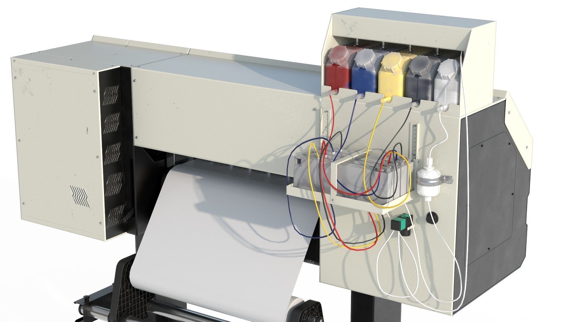 Printer 3D model | CGTrader