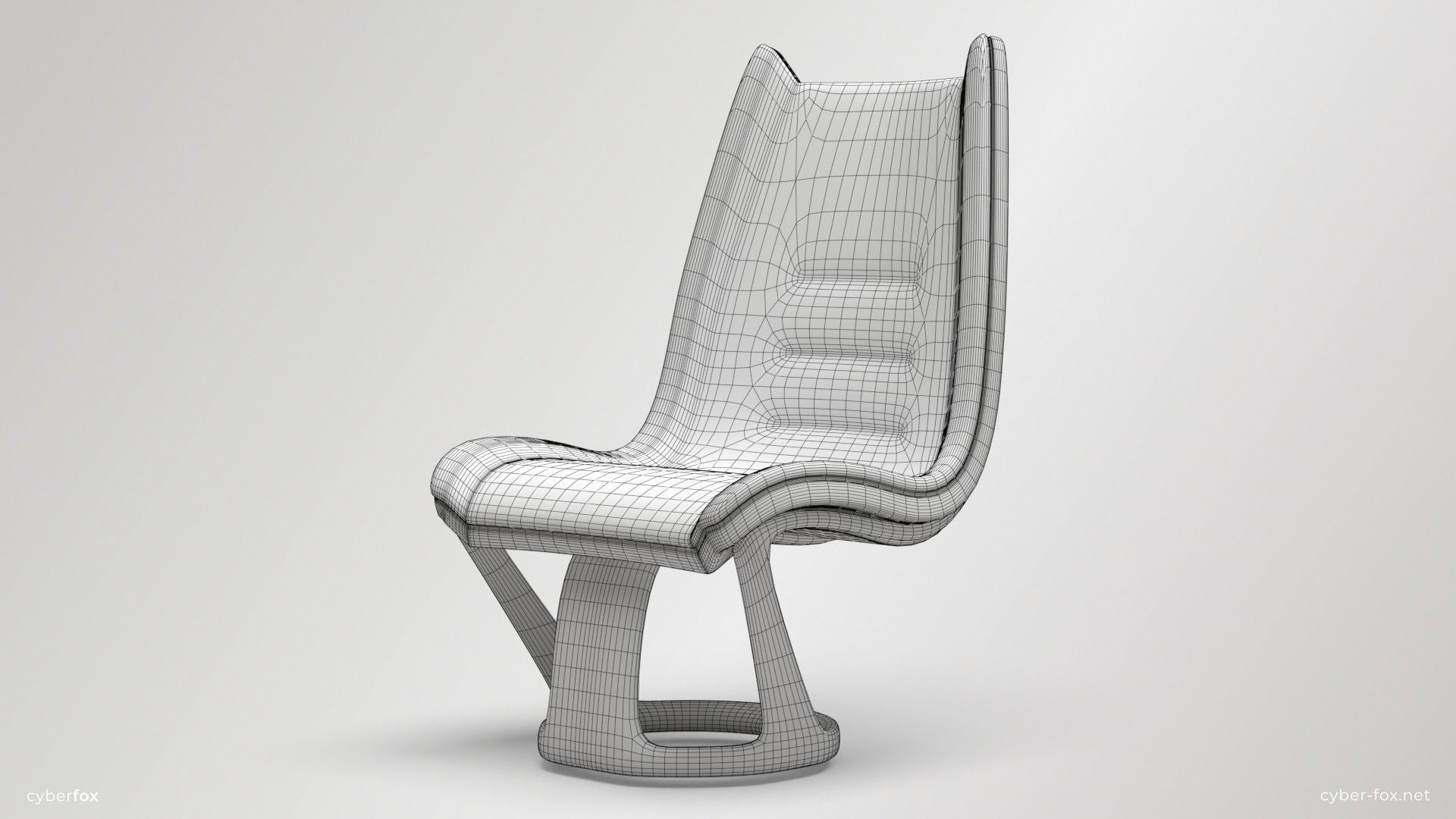 Futuristic High Tech Chair free VR / AR / low-poly 3D model | CGTrader