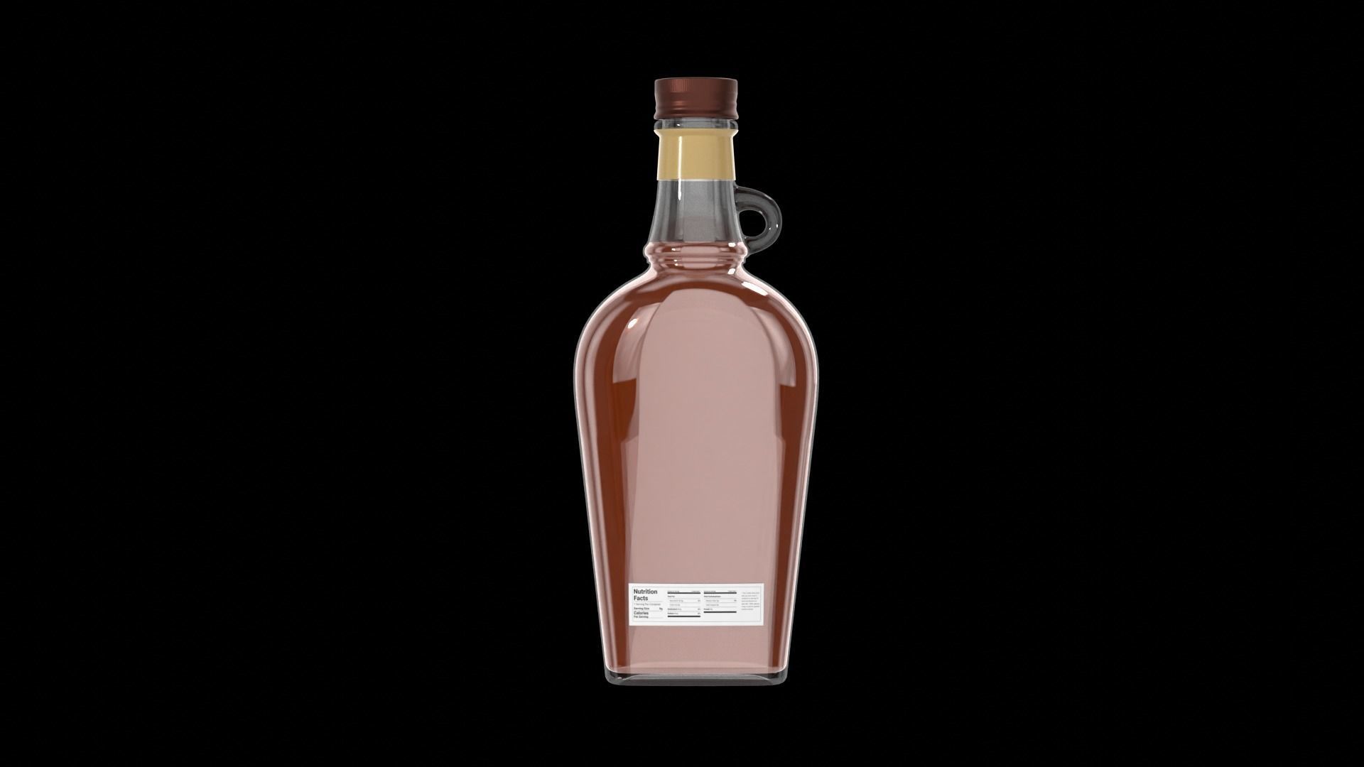Maple Syrup Bottle 3D model | CGTrader