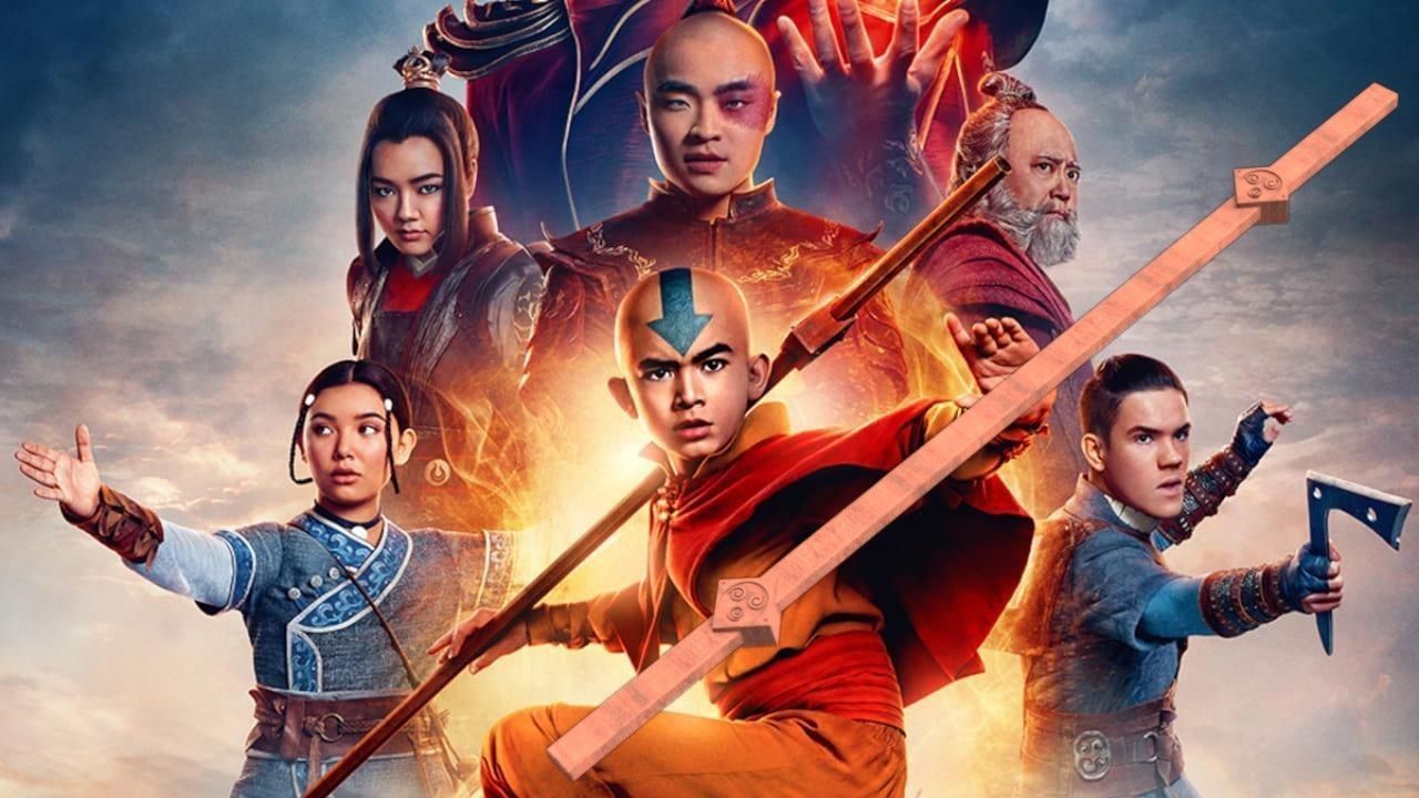 AVATER - THE LAST AIRBENDER - AANG STAFF FROM THE NETFLIX SERIES 3D ...