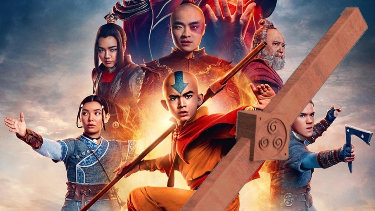 AVATER - THE LAST AIRBENDER - AANG STAFF FROM THE NETFLIX SERIES 3D ...