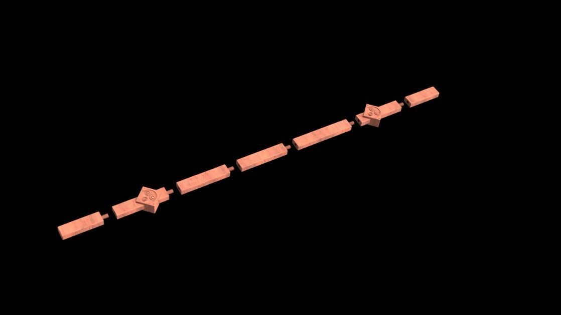 AVATER - THE LAST AIRBENDER - AANG STAFF FROM THE NETFLIX SERIES 3D ...