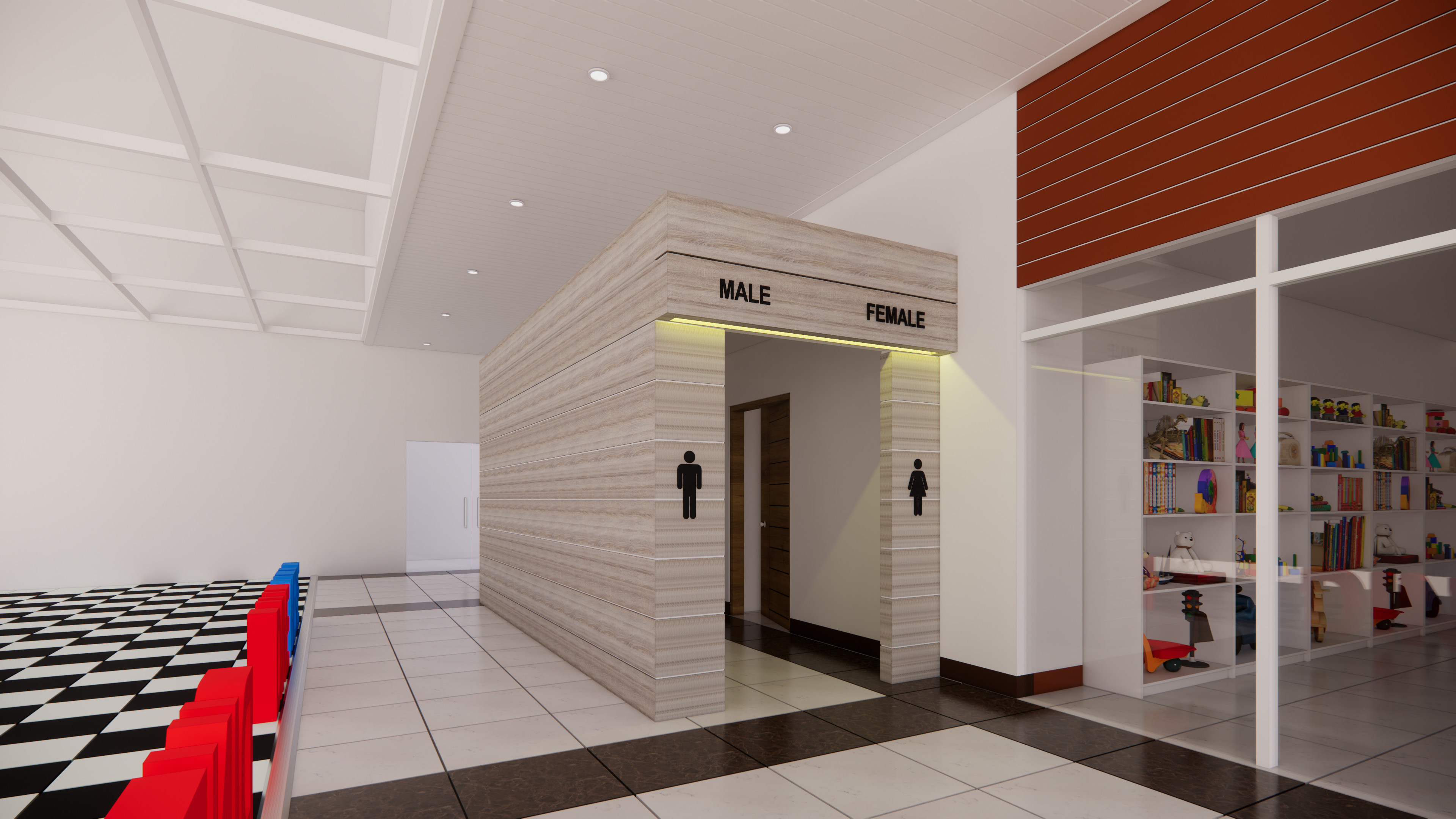 PUBLIC CR RENDER free 3D model | CGTrader