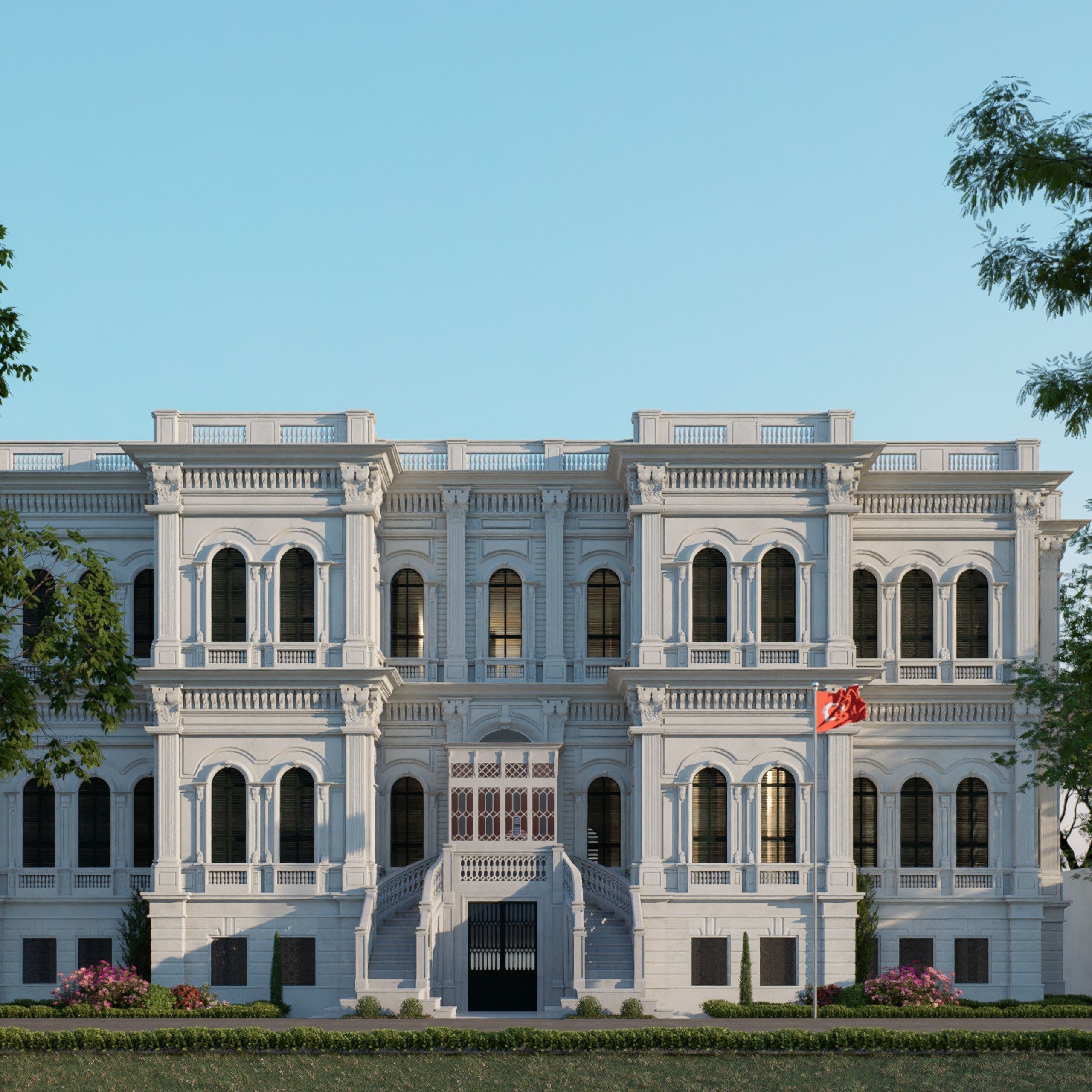 Star Palace 3D model | CGTrader