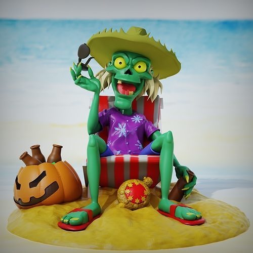 The Cryptkeeper - 3D Print Model 3D model 3D printable | CGTrader