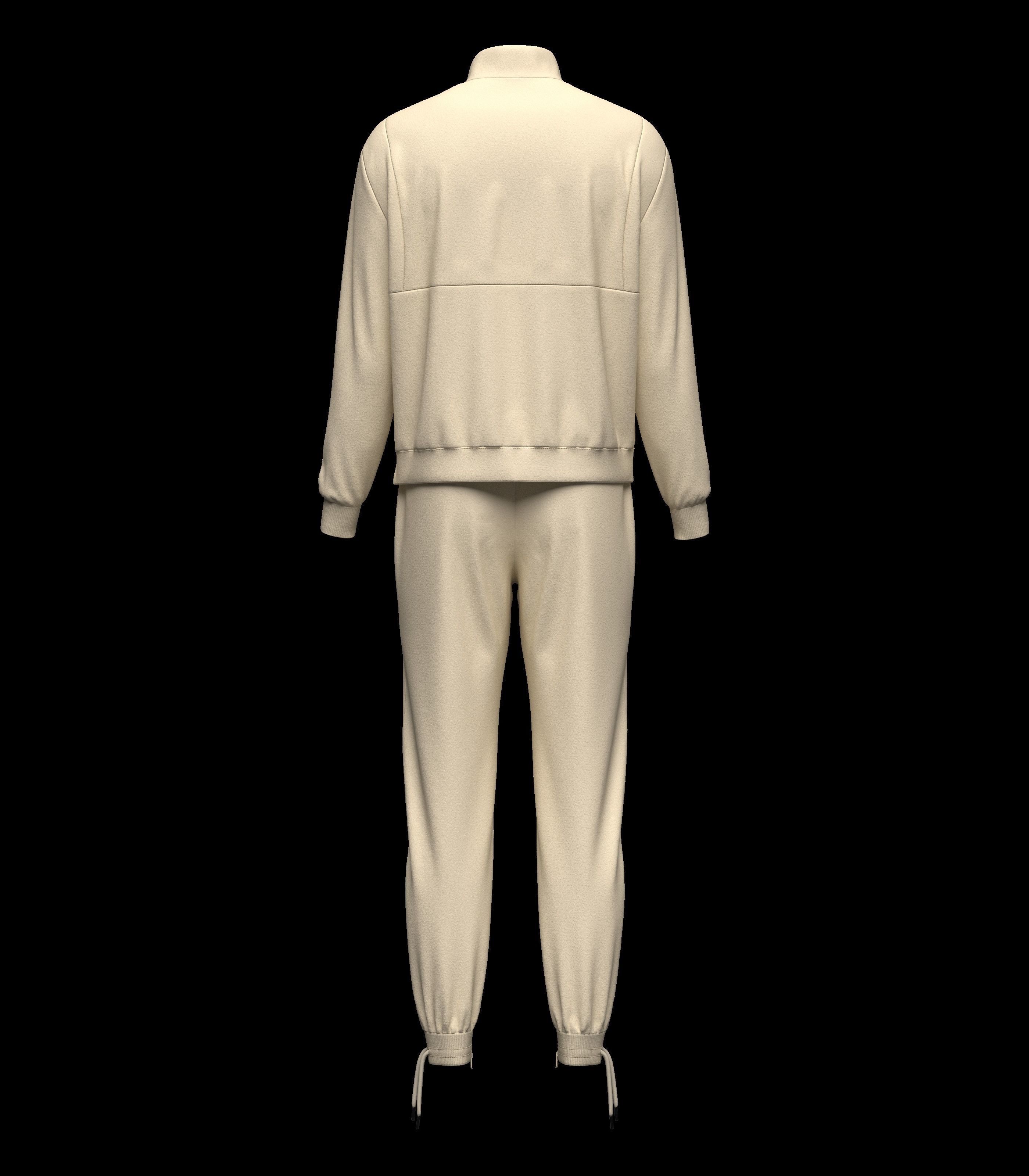 Mens Tracksuit outfit 3D model | CGTrader