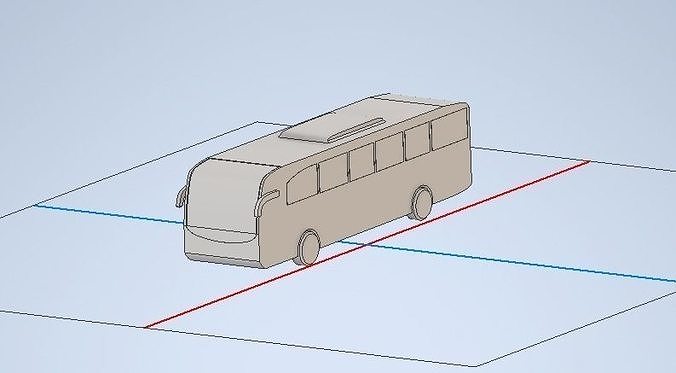 Bus Model free 3D model | CGTrader