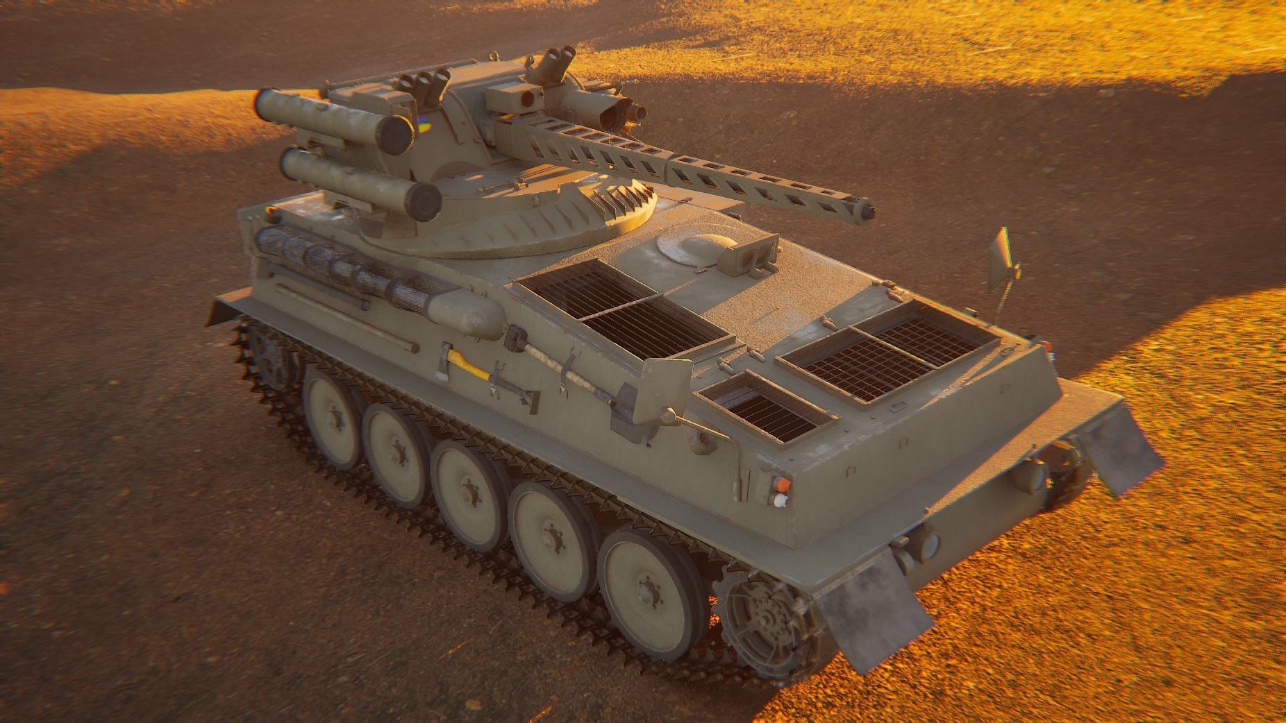 3D model CVRT Light Tank VR / AR / low-poly | CGTrader