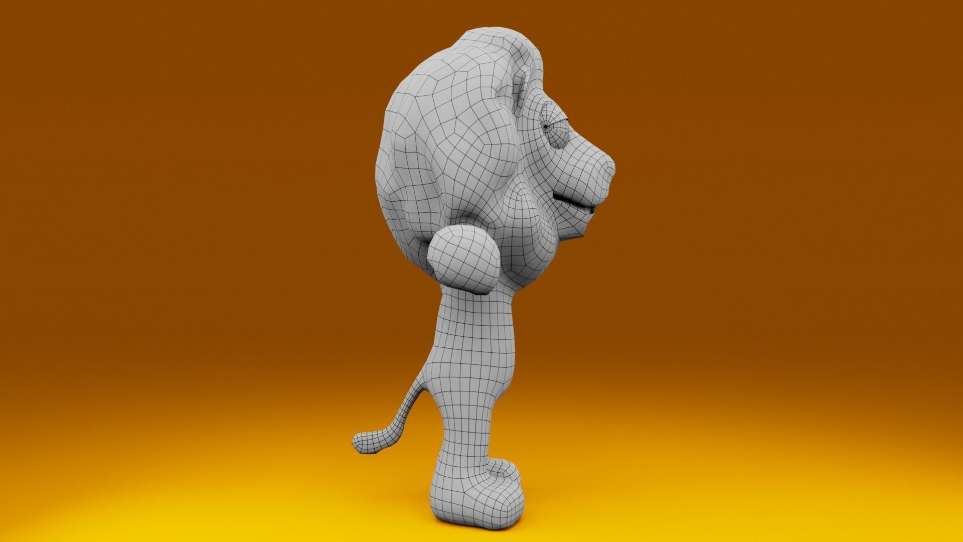 Stylized Cartoon Lion 3D Model 3D model | CGTrader