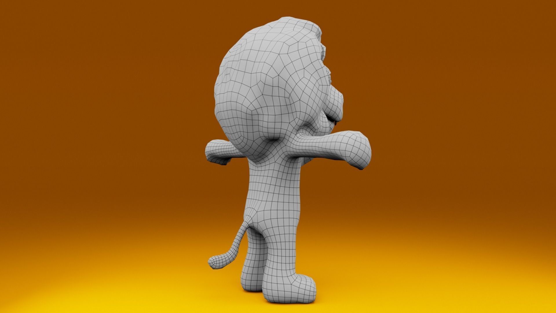 Stylized Cartoon Lion 3D Model 3D model | CGTrader