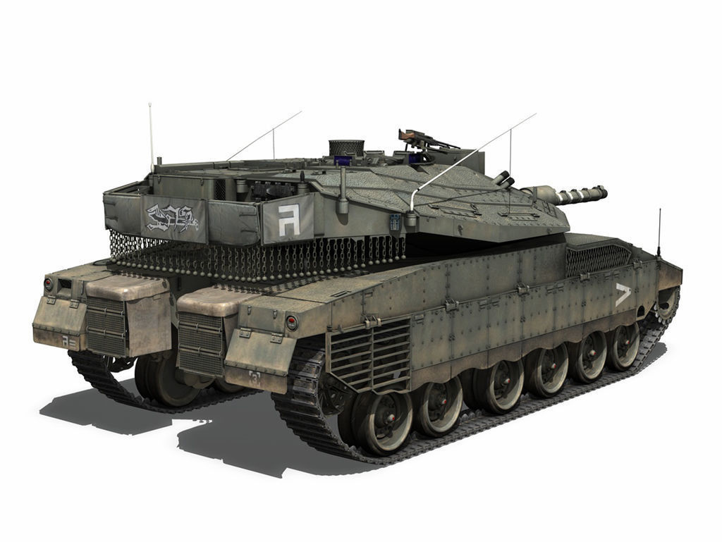Merkava IV - Israel Defense Forces 3D model | CGTrader