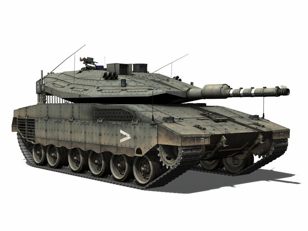Merkava IV - Israel Defense Forces 3D model | CGTrader