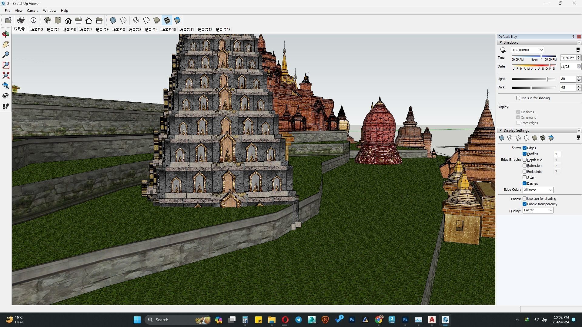 Temple church 3d sketchup model 3D model | CGTrader